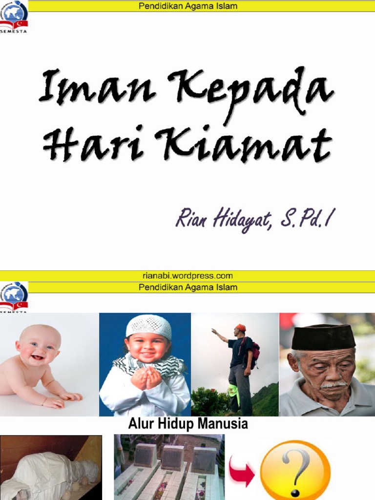 Beriman Kepada Hari Akhir | PDF Beriman Kepada Hari Akhir | PDF