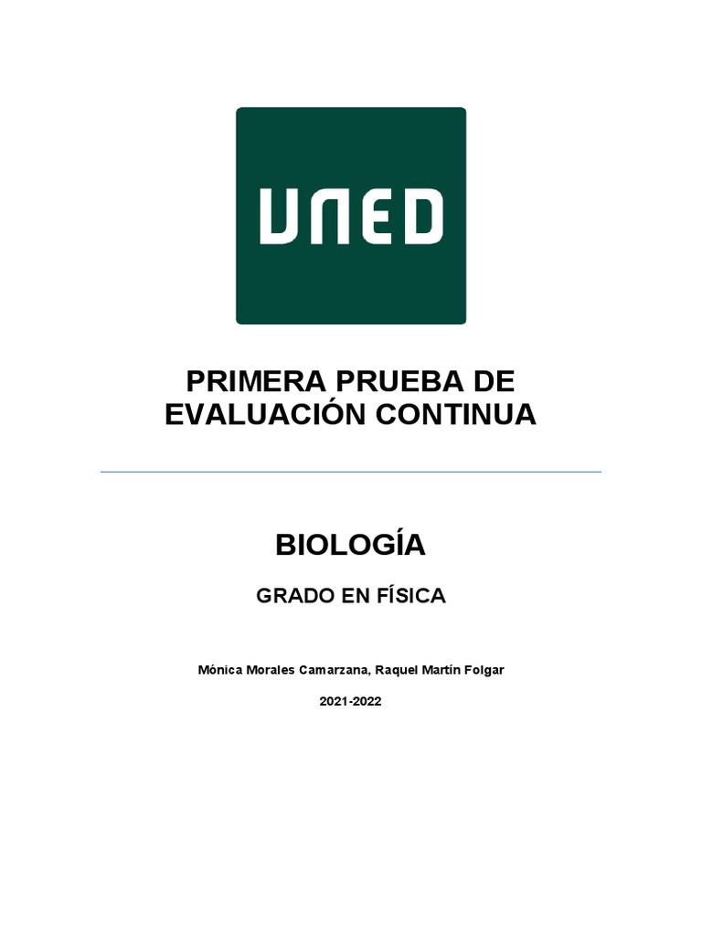 Pec 1 2021 2022 | PDF | Mitosis | Mitosis