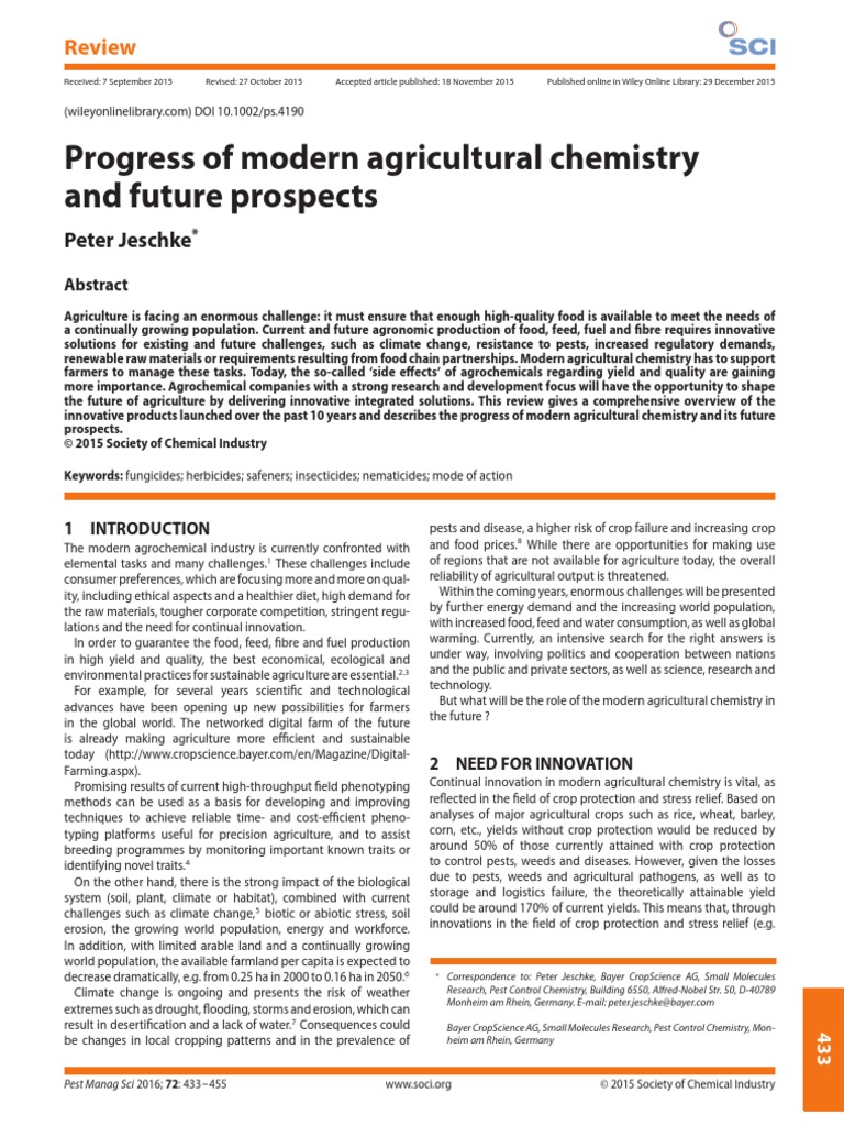 AgriChem 1 | PDF | Agriculture | Fungicide
