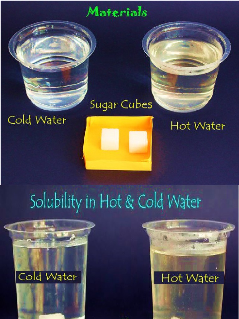 Hot Cold Water Experiment | PDF