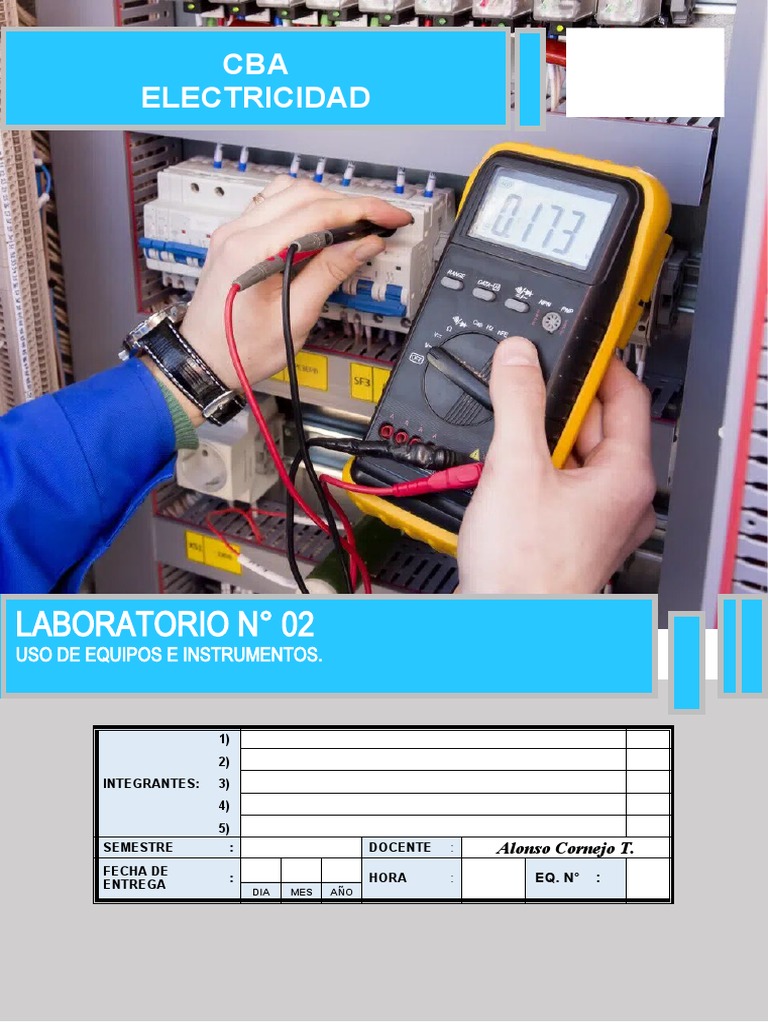 Lab02 - Generacion de Electricidad 1CICLO | PDF