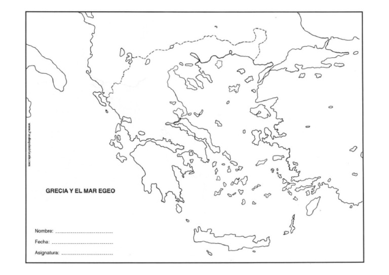 Mapa de Grecia | PDF
