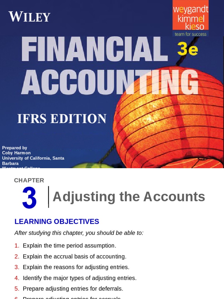 Chapter 3 Adjusting The Accounts | Download Free PDF | Debits And Credits | Depreciation