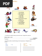 Interest Checklist UK (Adapted) | PDF | Sports | Entertainment