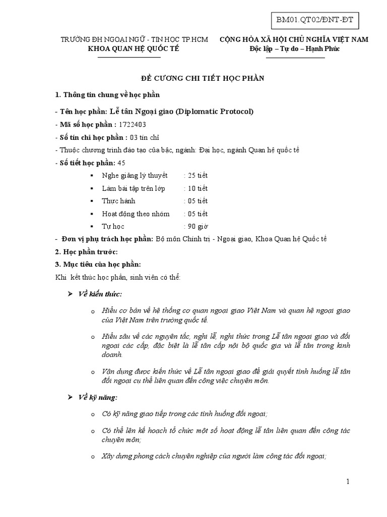 61k2015 Le Tan Ngoai Giao 2tc 15.12.2017 Checked | PDF