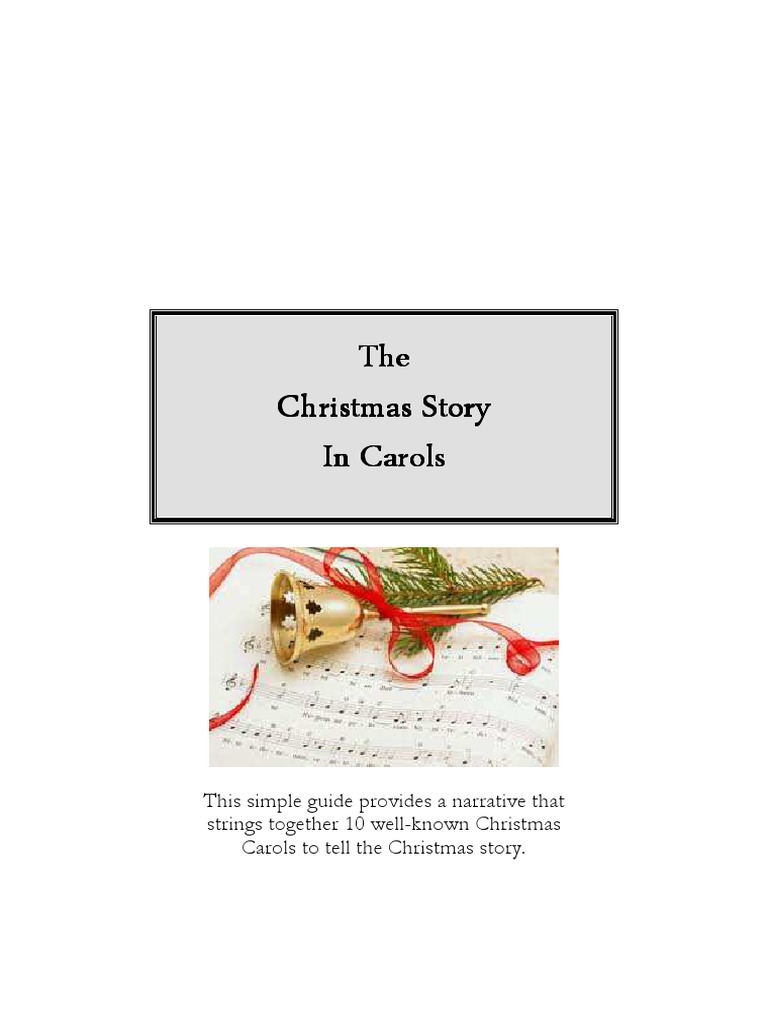 Christmas Story in Carols | PDF | Christmas | Jesus