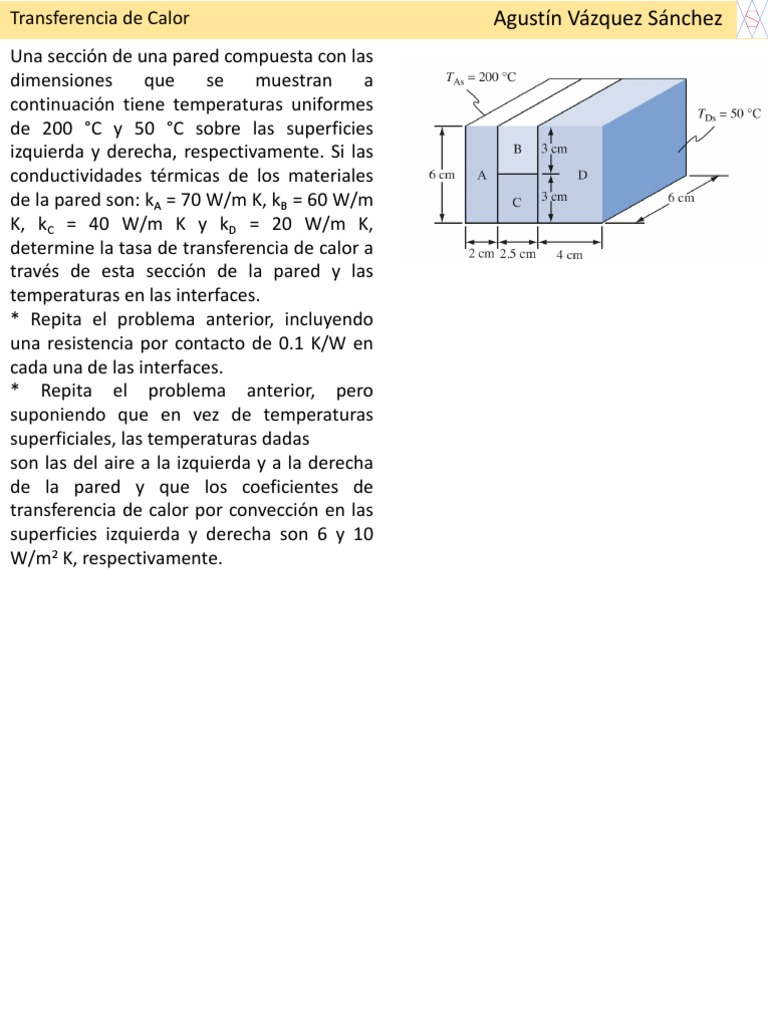 Ejercicios 2 | PDF | Transferencia de calor | Calor