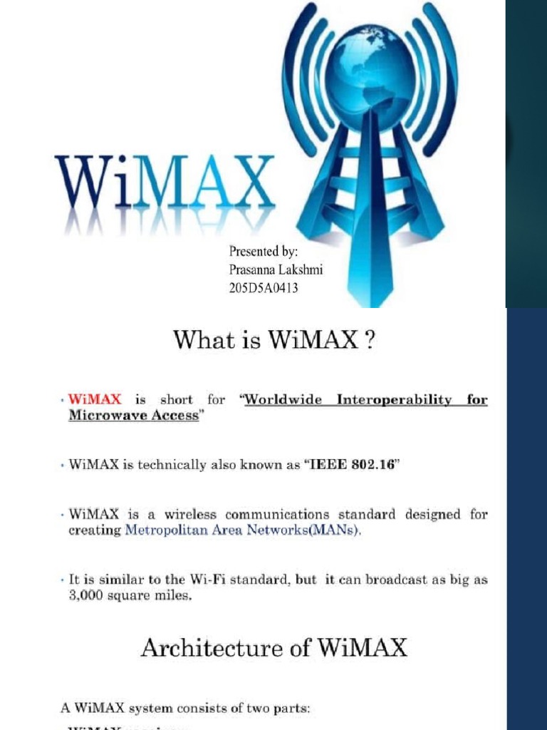 Wimax | PDF
