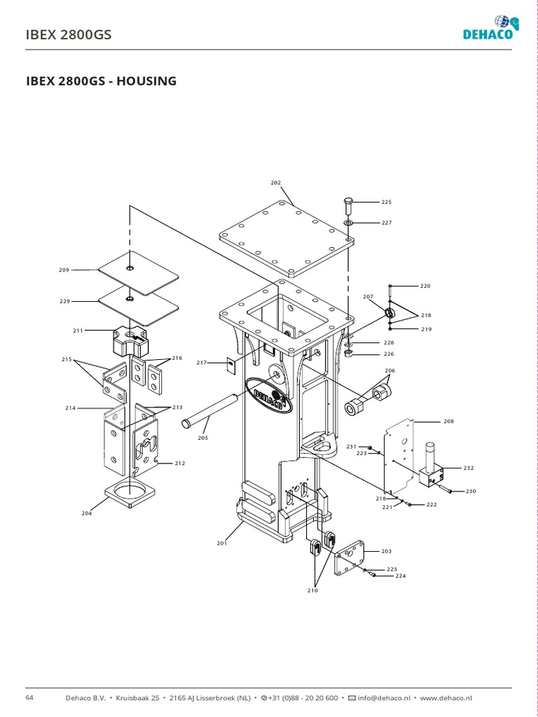IBEX 2800GS Parts List (EN) | PDF | Screw | Valve