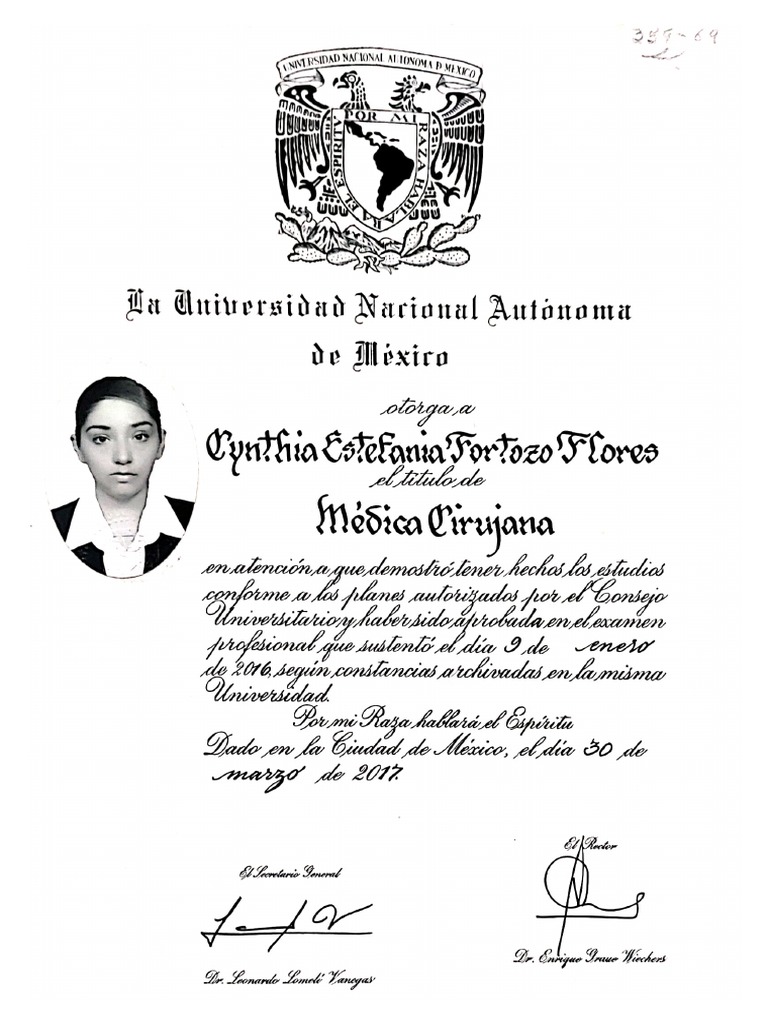 C) Título Profesional. | PDF