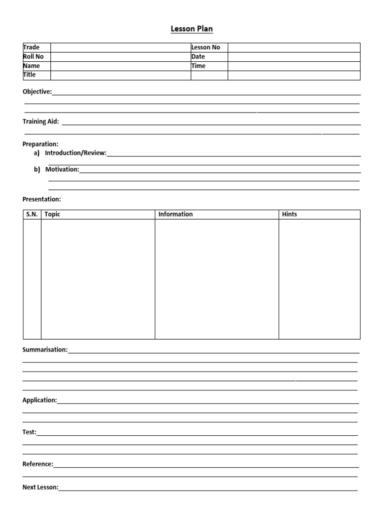 Lesson Plan New Format | PDF | Art
