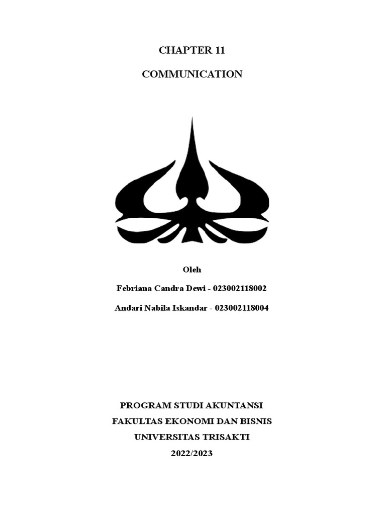 Chapter 11 - Communication | PDF