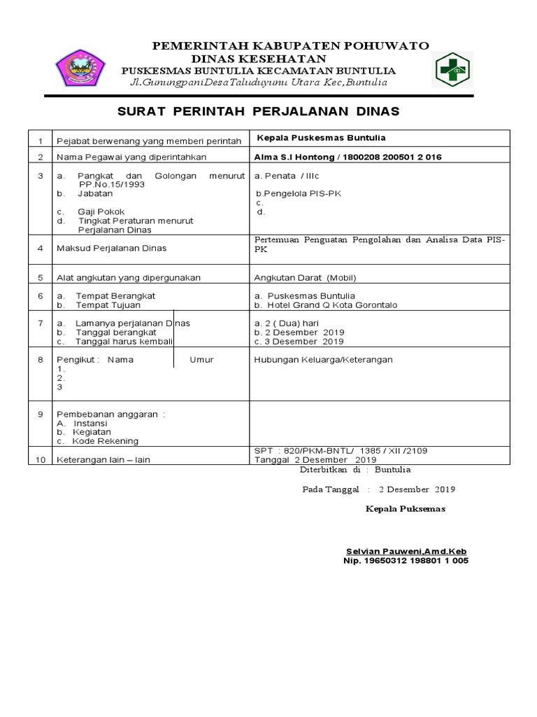 SPPD Depan | PDF