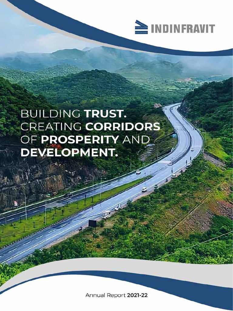 Indinfravit Trust Annual Report 2021 22 | PDF | Trust Law | Infrastructure