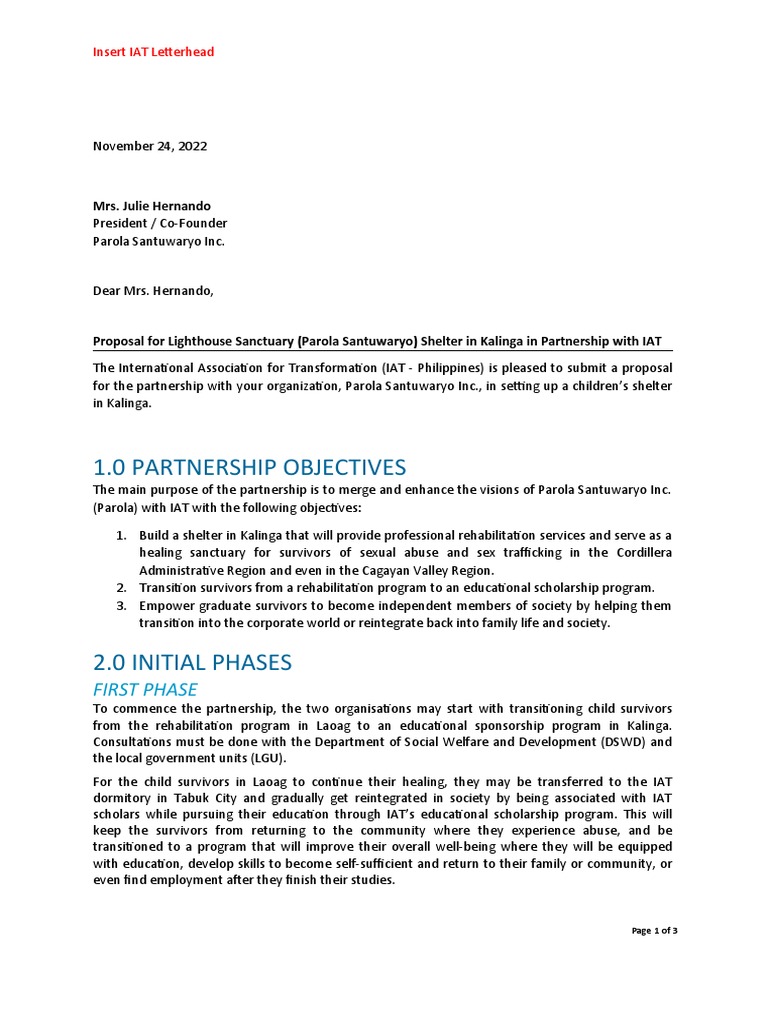 IAT-Parola Proposal v2 | PDF