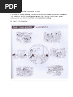 Cambridge Pet Speaking Test Part 2 | PDF