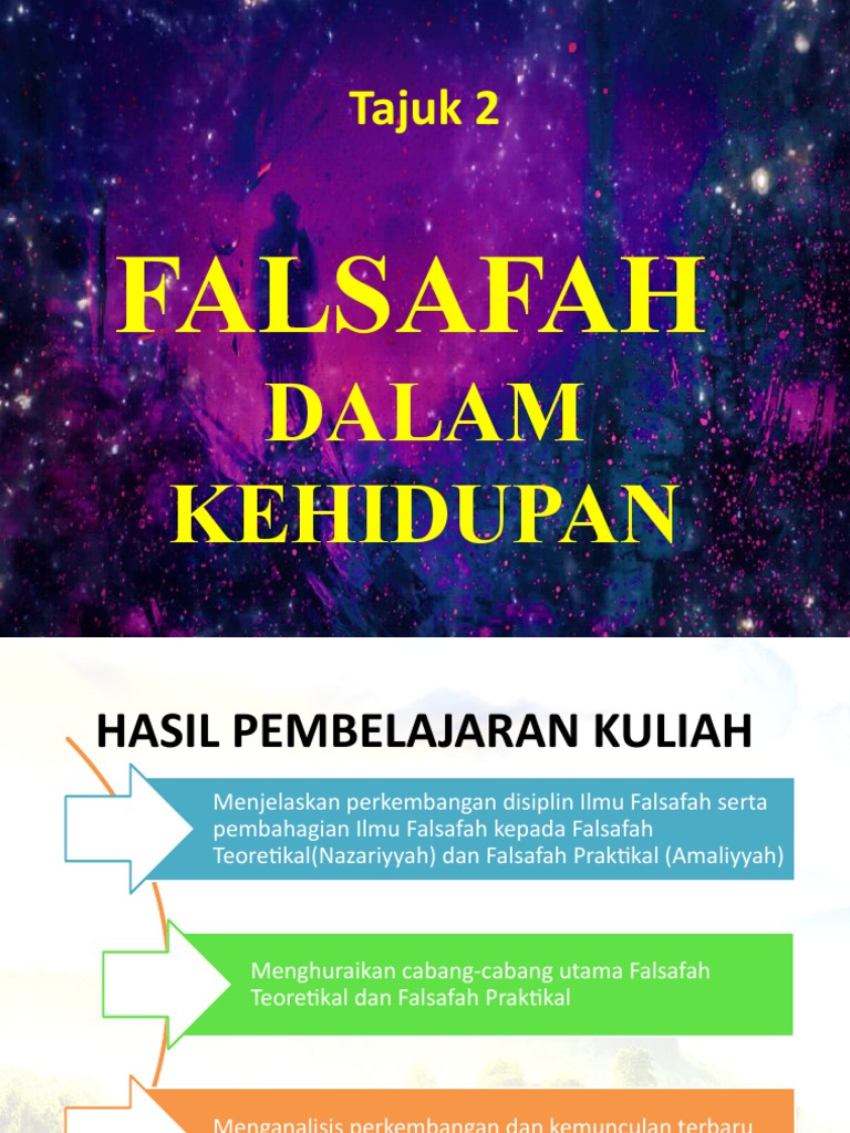 Tajuk 2 Falsafah DLM Kehidupan | PDF