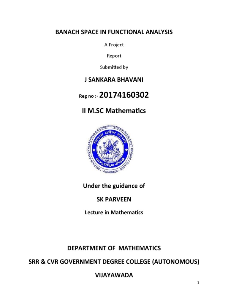 Banach Space-JSB | PDF
