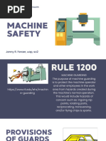 Machine Guarding Safety Standards | PDF | Machines | Safety