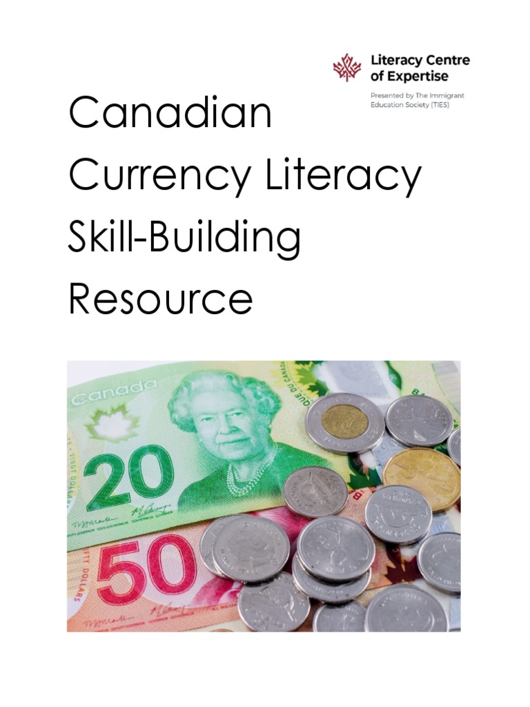 Canadian Currency Literacy Skill Building Resource | PDF | Coins ...