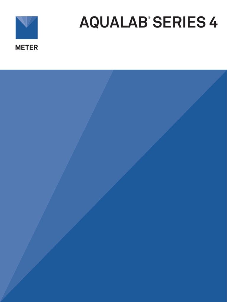 Aqualab 4te | PDF | Humidity | Water