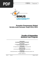 Panduan Proposal & Skripsi 2025 | PDF