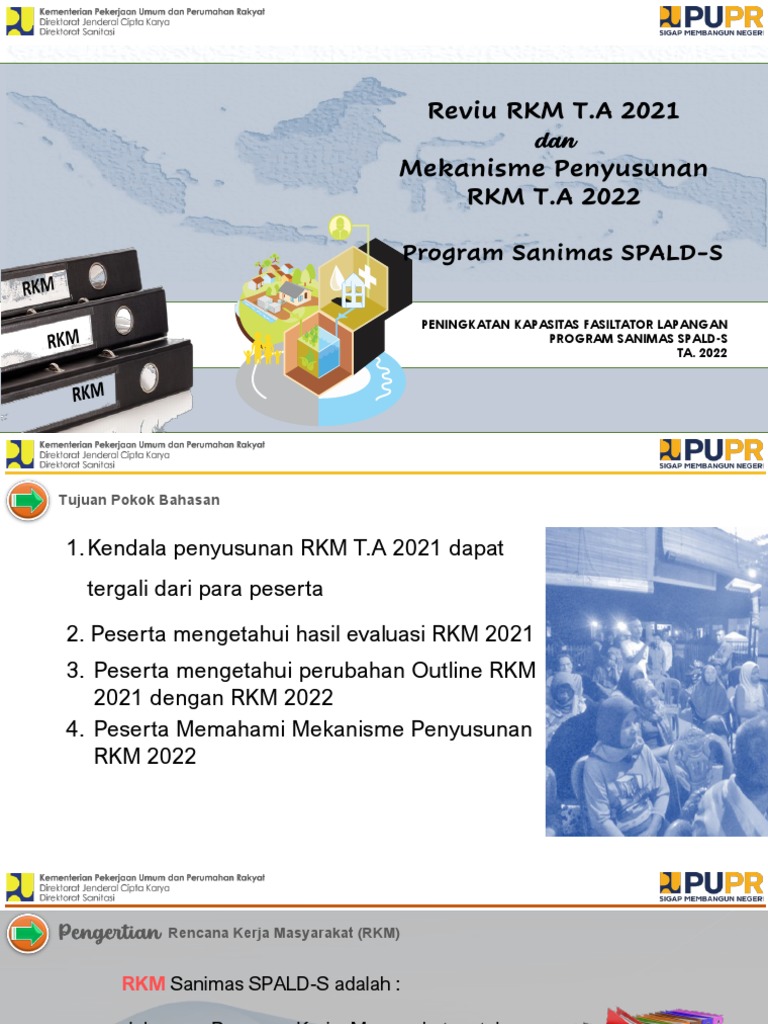 Review RKM-Sanimas SPALD-S | PDF | Bisnis | Teknologi & Rekayasa