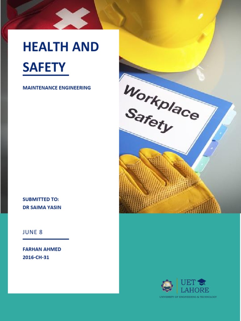 HEALTH and SAFETY (Maintenance Engineering) | PDF