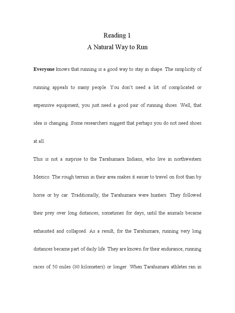 Unit 1 Reading 1 & 2 | PDF