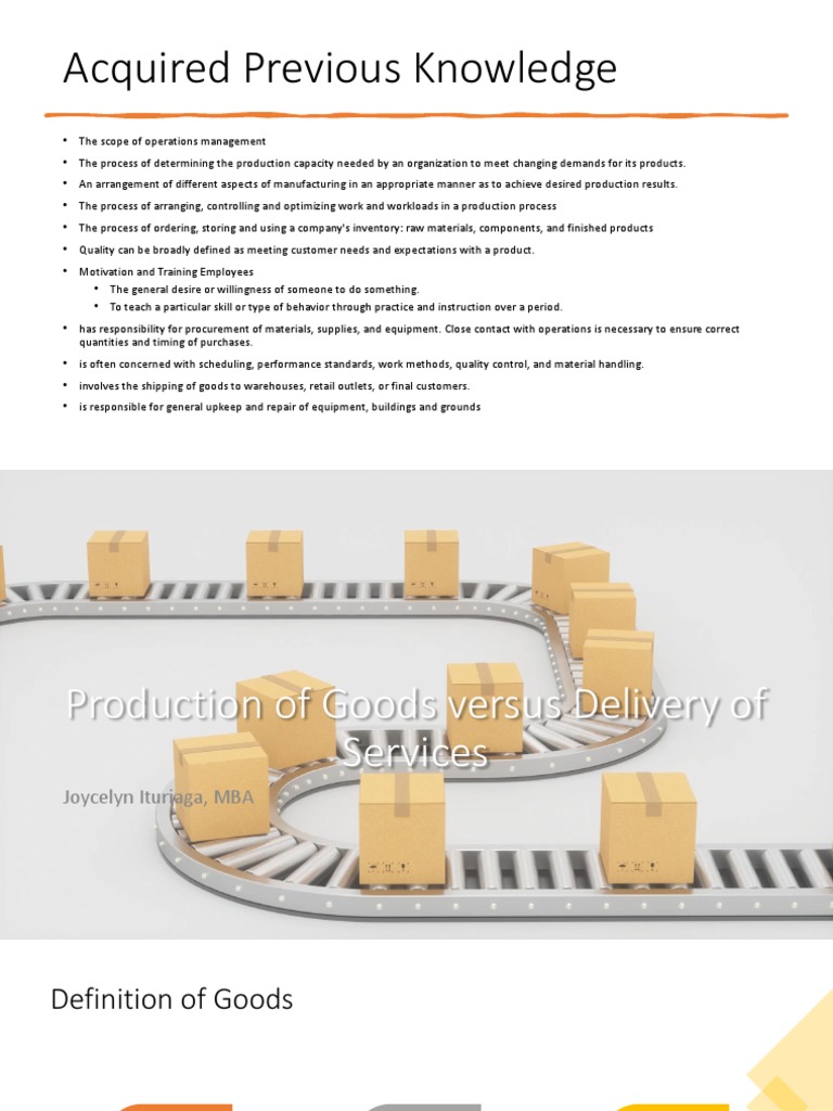 5 - Module 3 - Production Goods Versus Delivery Goods | PDF | Goods ...