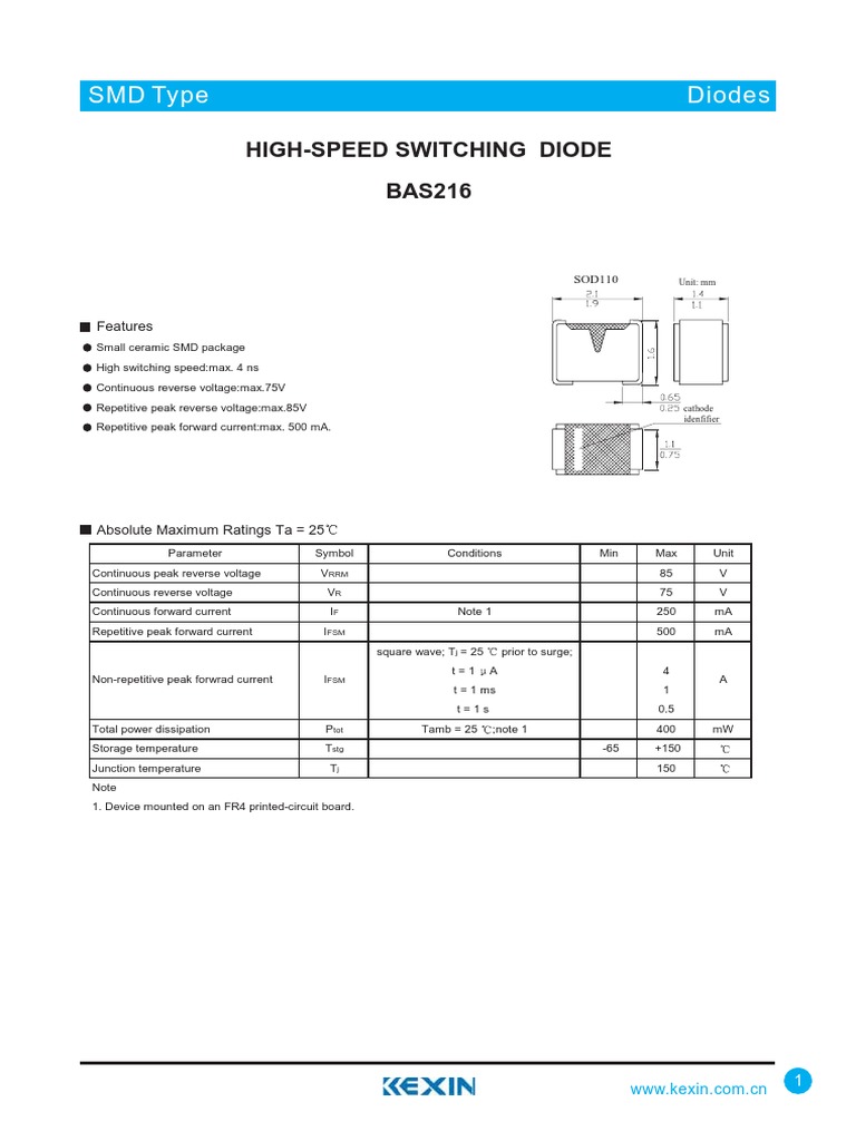 A6_SOD-323 | PDF | Diode | Manufactured Goods