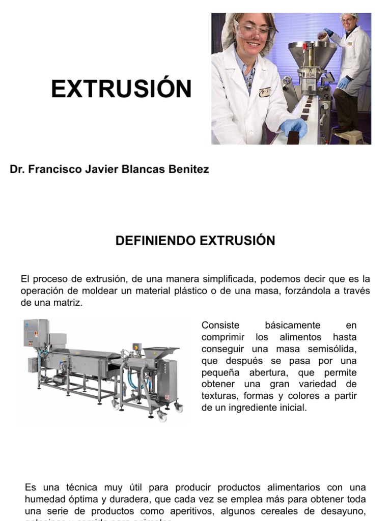 Extrusión | PDF