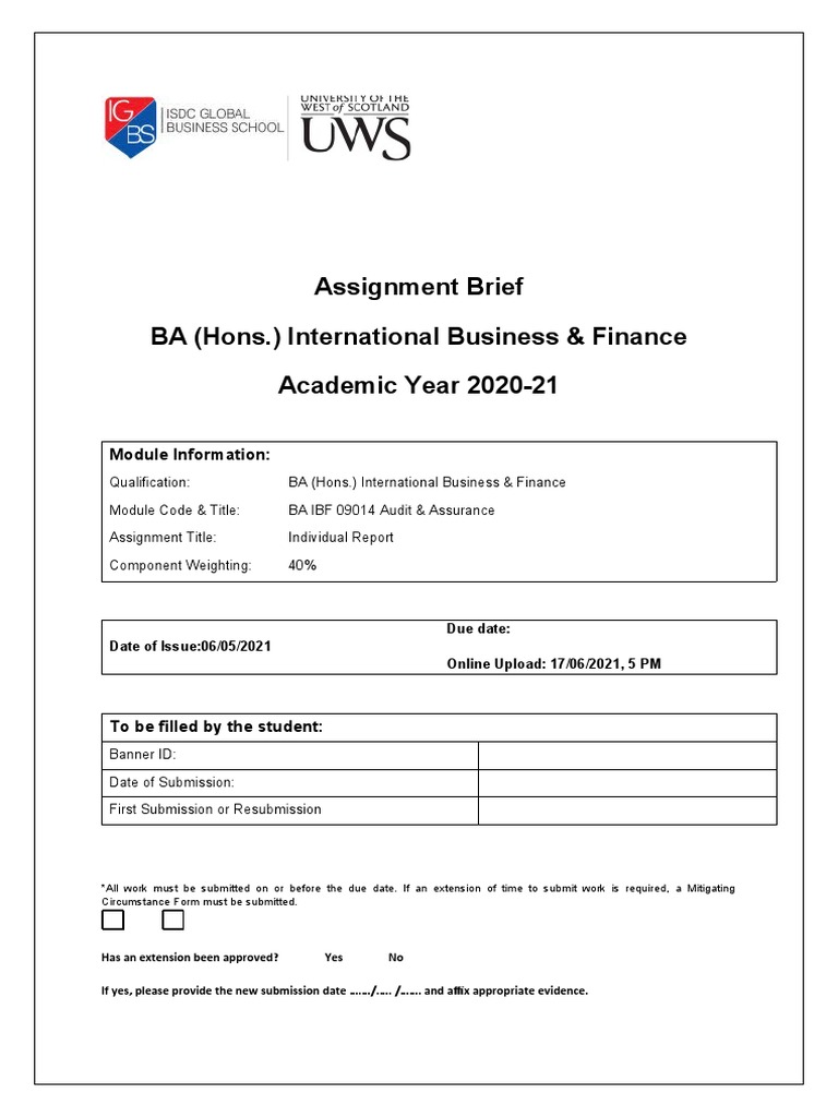 Audit Assignment | PDF | Financial Audit | Cheque