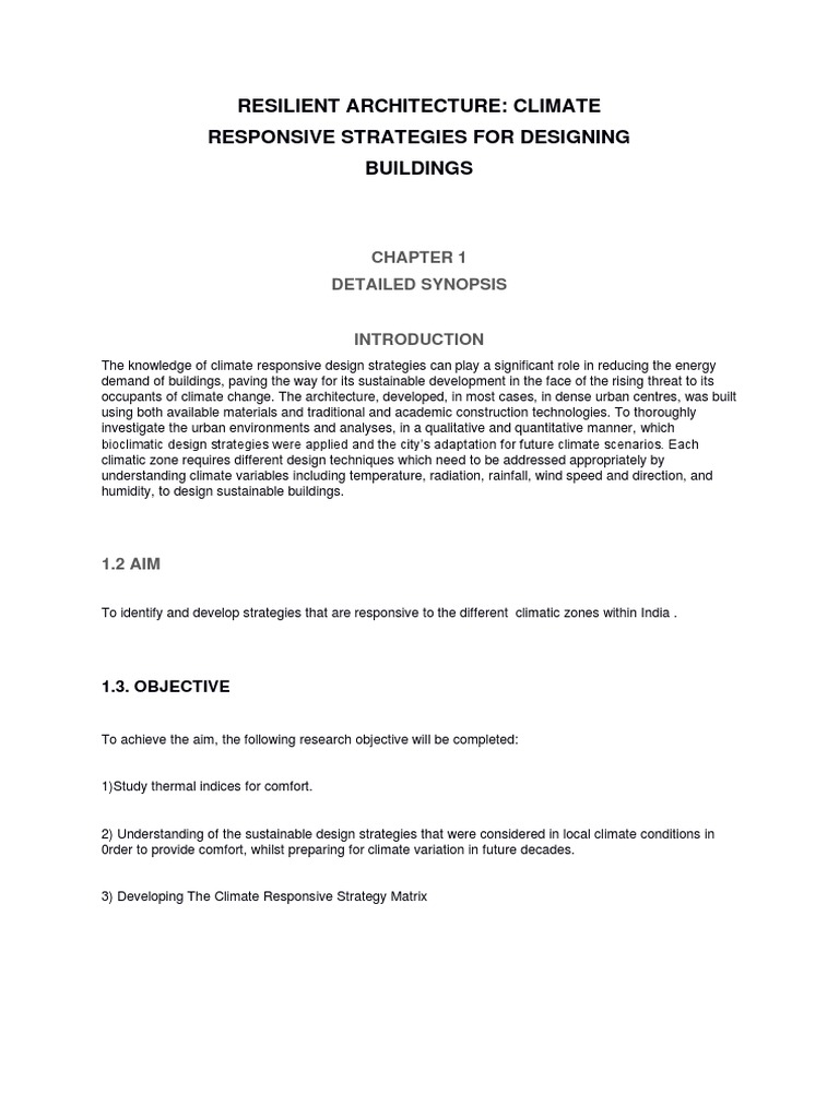 Resilient Architecture | PDF