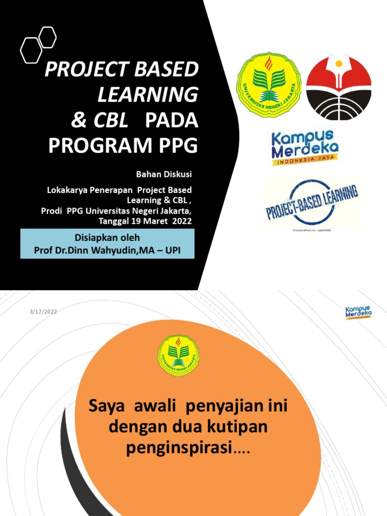 PBL & CBL Di PPG Unj PDF | PDF | Seni