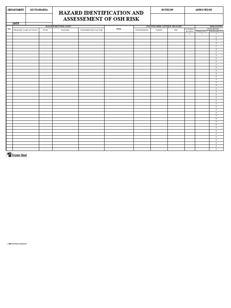 Tiic Risk Management Forms | PDF | Risk | Hazards