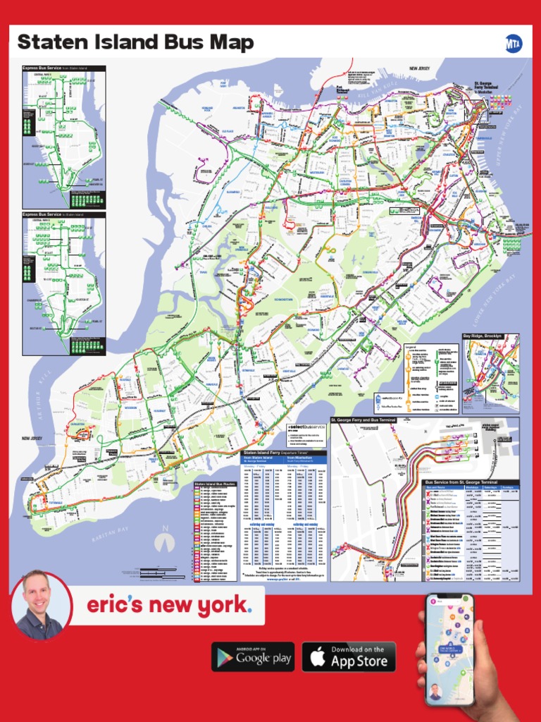 Bus Staten Island New York | PDF | Passenger Rail Transport | Rail ...