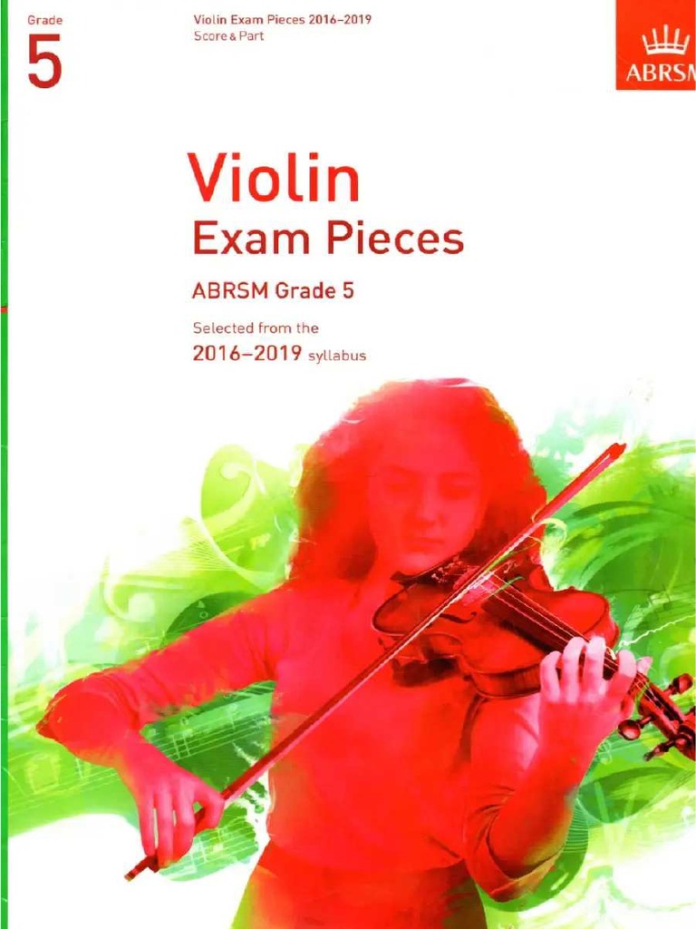 PDF Abrsm Violin Exam Pieces Grade 5 2016 19 DL | PDF