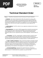 Technical Standard Order: TSO-C126c | PDF | Science | Computing