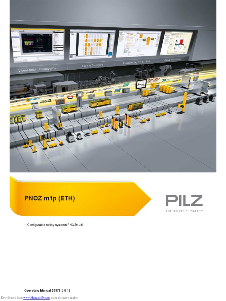 Pnoz m1p | PDF | Switch | Electricity