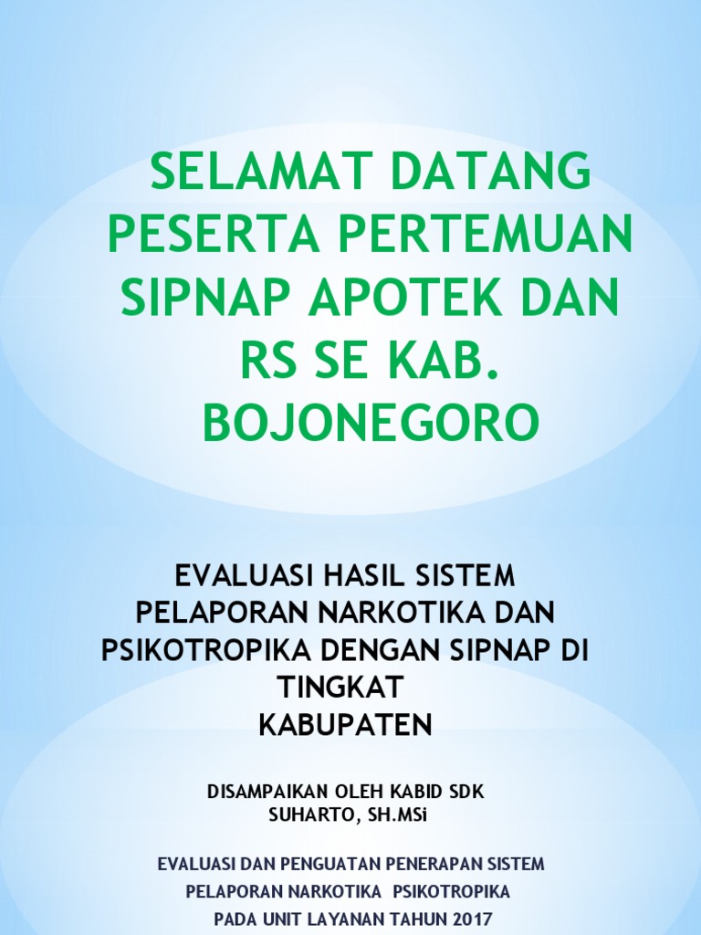 Materi Sipnap Kabid SDK | PDF | Pengelolaan Keuangan & Uang