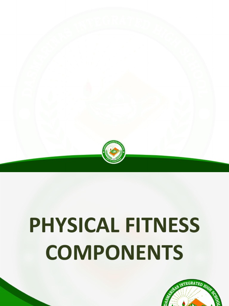Grade 11 Lesson 2 Physical Fitness Components | PDF