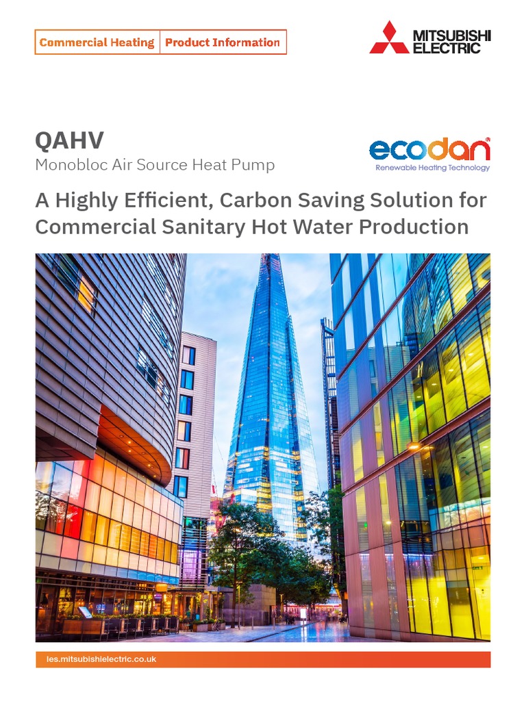 QAHV 6PP AW v2 | PDF | Water Heating | Heat Pump