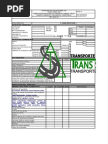 Checklist para tractocamion