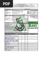 Formato de Inspeccion Tractocamion
