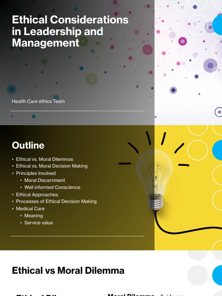 M1 - Ethical Considerations in Leadership and Management | Download ...