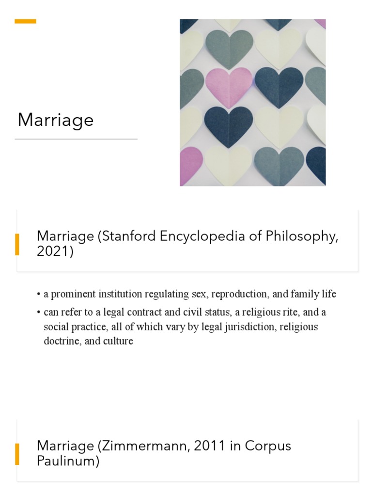 M3 Final Marriage 1 Pdf Marriage Human Sexuality