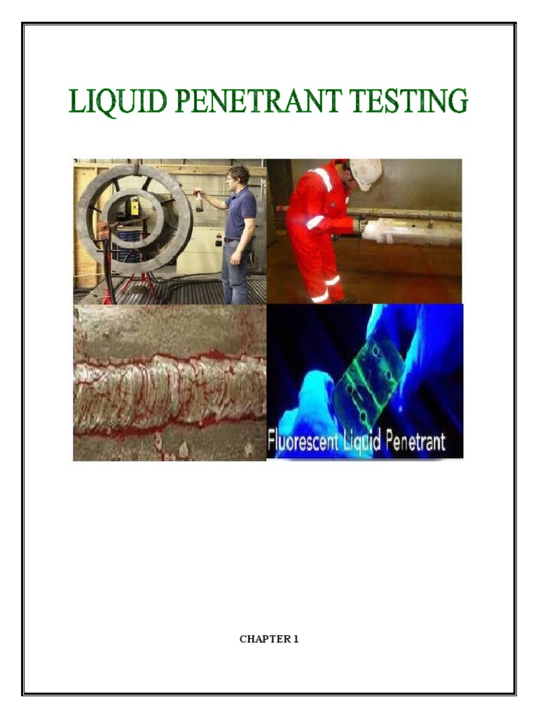 Liquid Penetrant Testing Overview | PDF