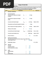 Rcc-Sump Size Calculation | PDF | Materials | Structural Engineering