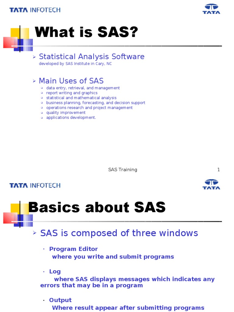 Complete Sas Pdf Sas Software Parameter Computer Programming